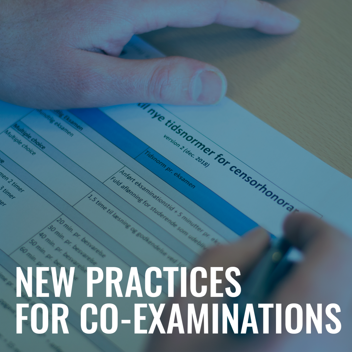 Uniform standard practices for co-examinations and fewer external co ...